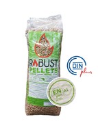 ROBUST PELLETS Granulés de bois DIN+ EN+A1 - 100 % résineux 15kg ...
